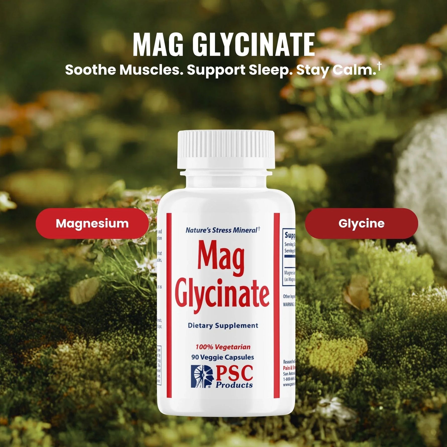 Mag Glycinate - Highly Absorbable Magnesium Supplement